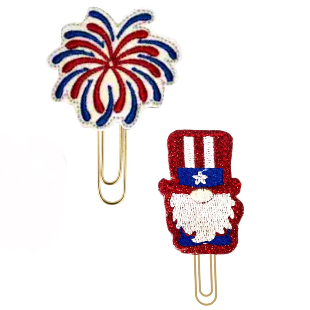 Fireworks & Uncle Sam – Clip Chicks